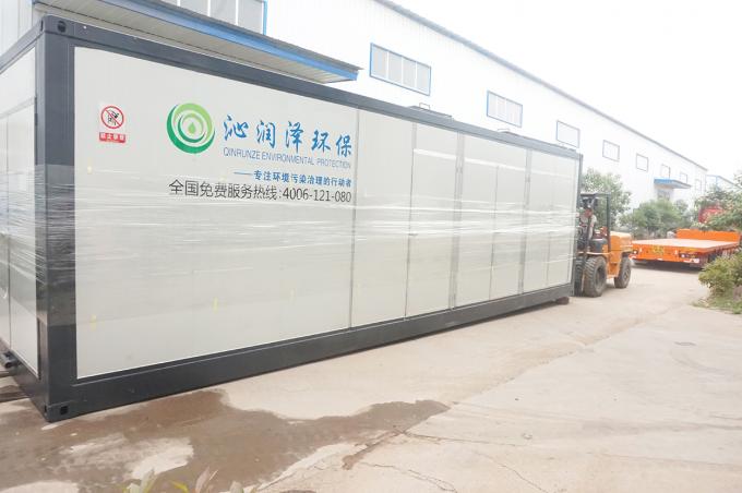 Skid Mounted Container Disc Tubular 2 Stage DTRO Reverse Osmosis System